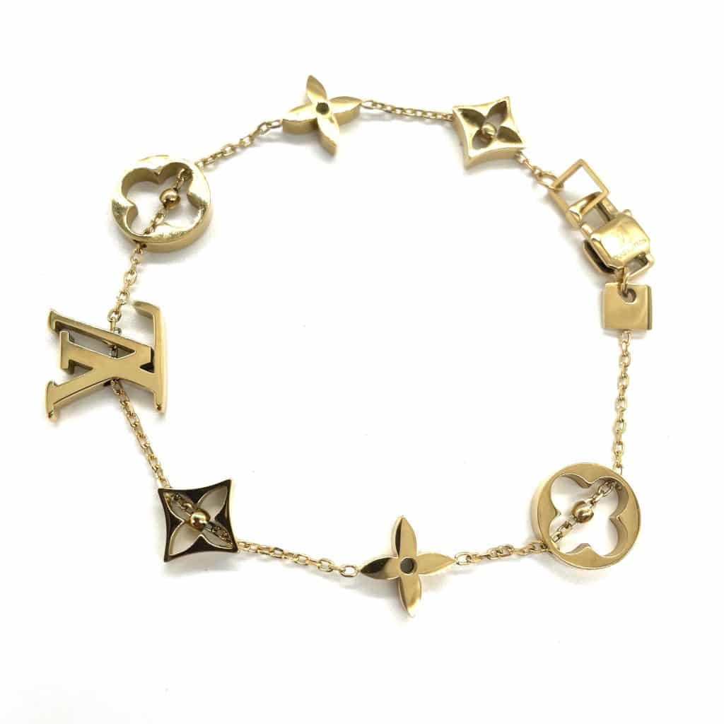LOUIS VUITTON Pattern Stitching Bracelet – BACALLI – Luxury Consignment