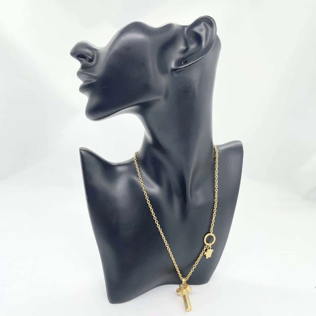 VERSACE La Colonna Necklace – BACALLI – Luxury Consignment